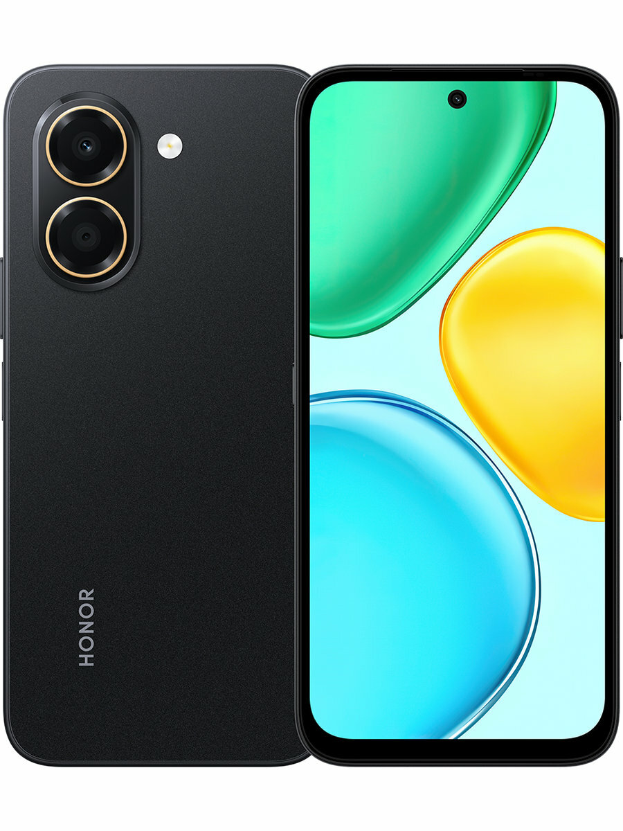 Смартфон HONOR X7e 6/256 ГБ Чёрный