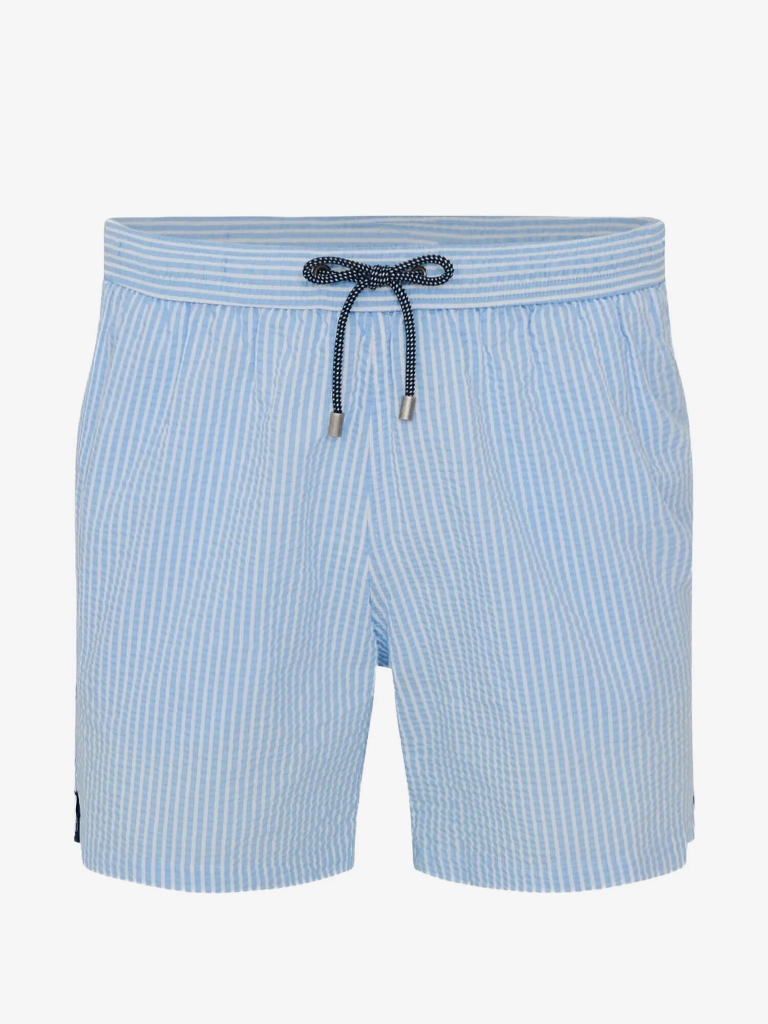 Шорты для плавания Striped seersucker swim shorts