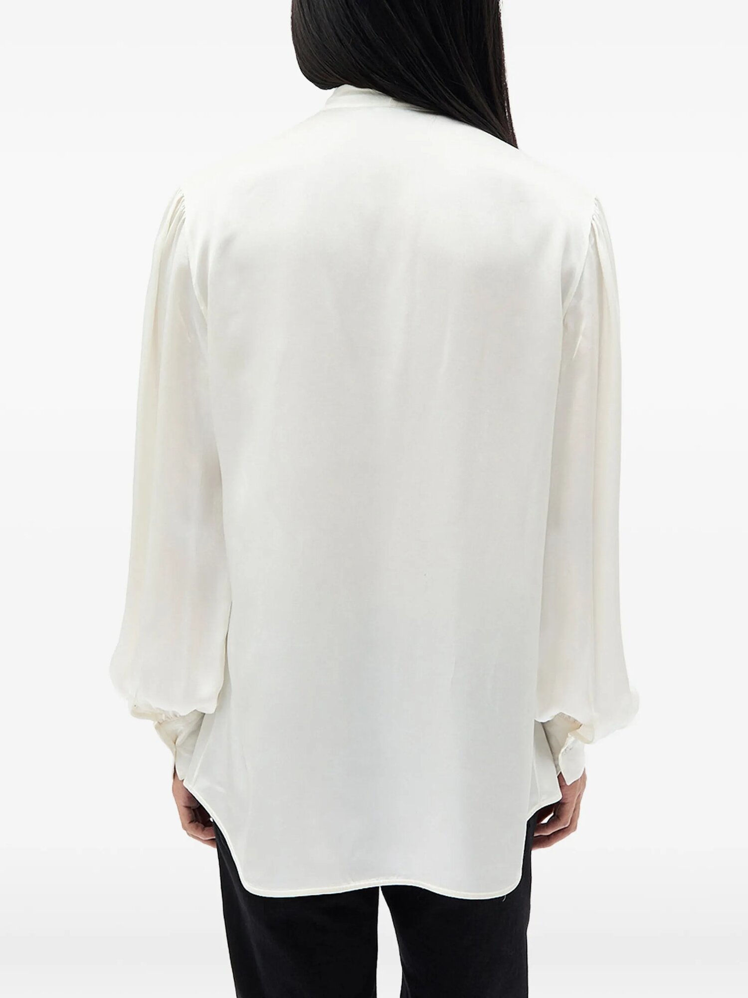 Рубашка Ann Demeulemeester Runo, размер 50, бежевый/белый — фото 1
