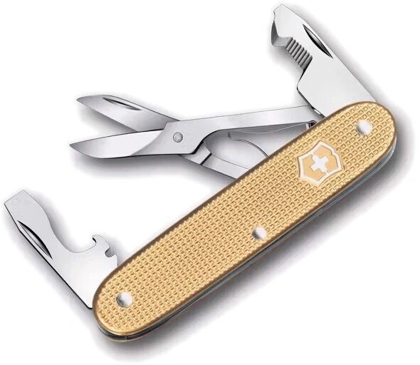 Ножницы Victorinox Companion Slim Alox (0.8170.28) 6функц. золотистый карт. коробка