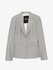 Пиджак PATRIZIA PEPE Slim pinstripe blazer, размер 46, grey