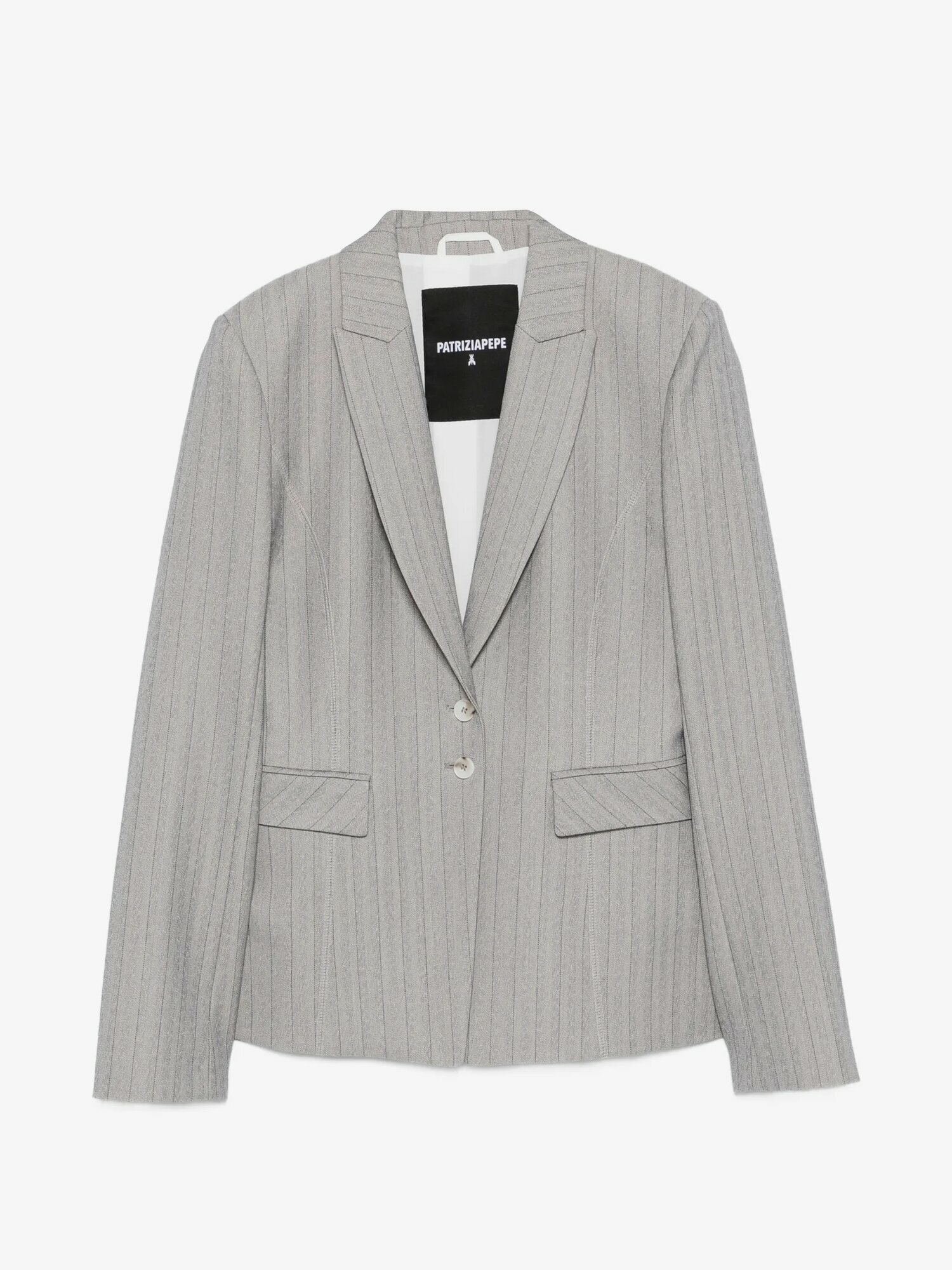 Пиджак Slim pinstripe blazer