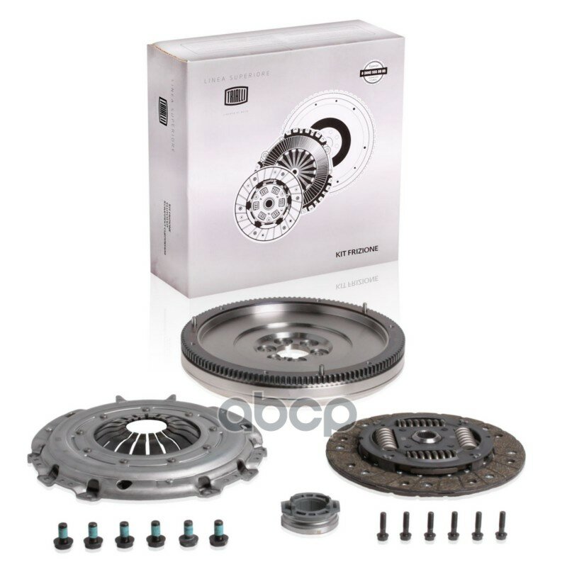 Сцепление в сборе для а/м Skoda Octavia (96-) 1.8T/1.9d (с одномасс. махов.) (с мех. муфтой) (FR 182 Trialli арт. fr-1821