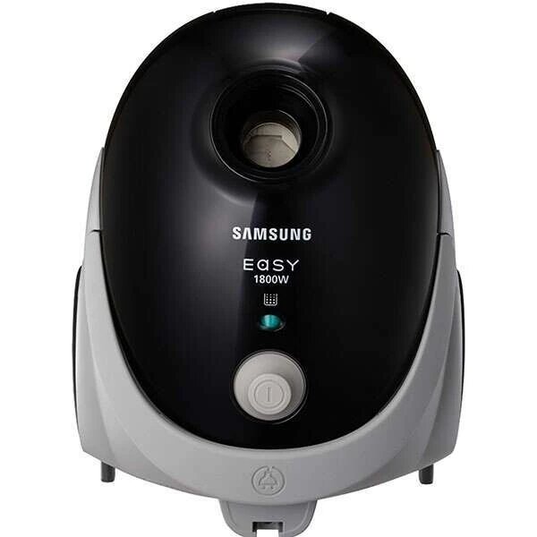 Напольный пылесос с мешком для дома Samsung VCC5241S3K/XEV, 1800 Вт, 2.4 л, с телескопической трубкой, эргономичной ручкой, черный — фото 1