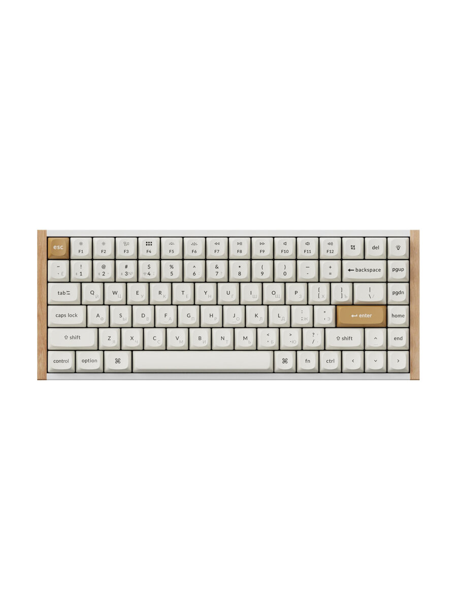 Keychron K2 HE Special Edition White K2H-Q1 (Nebula Magnetic), белый, беспроводная игровая клавиатура