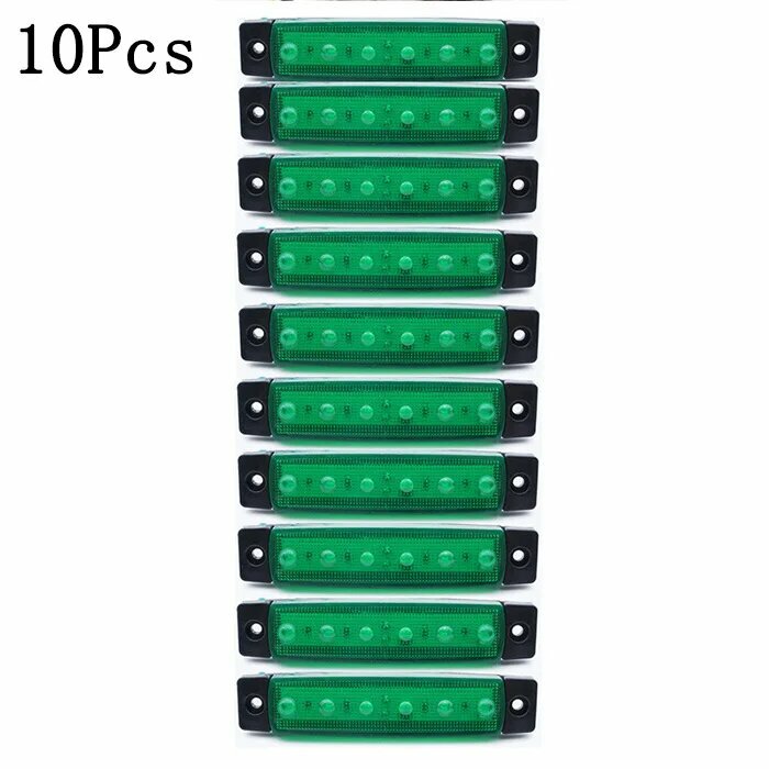Комплект Из 10 Шт. 30x 6SMD LED Габаритных Огней Для Автомобиля, Грузовика, Прицепа, Указателей Поворота