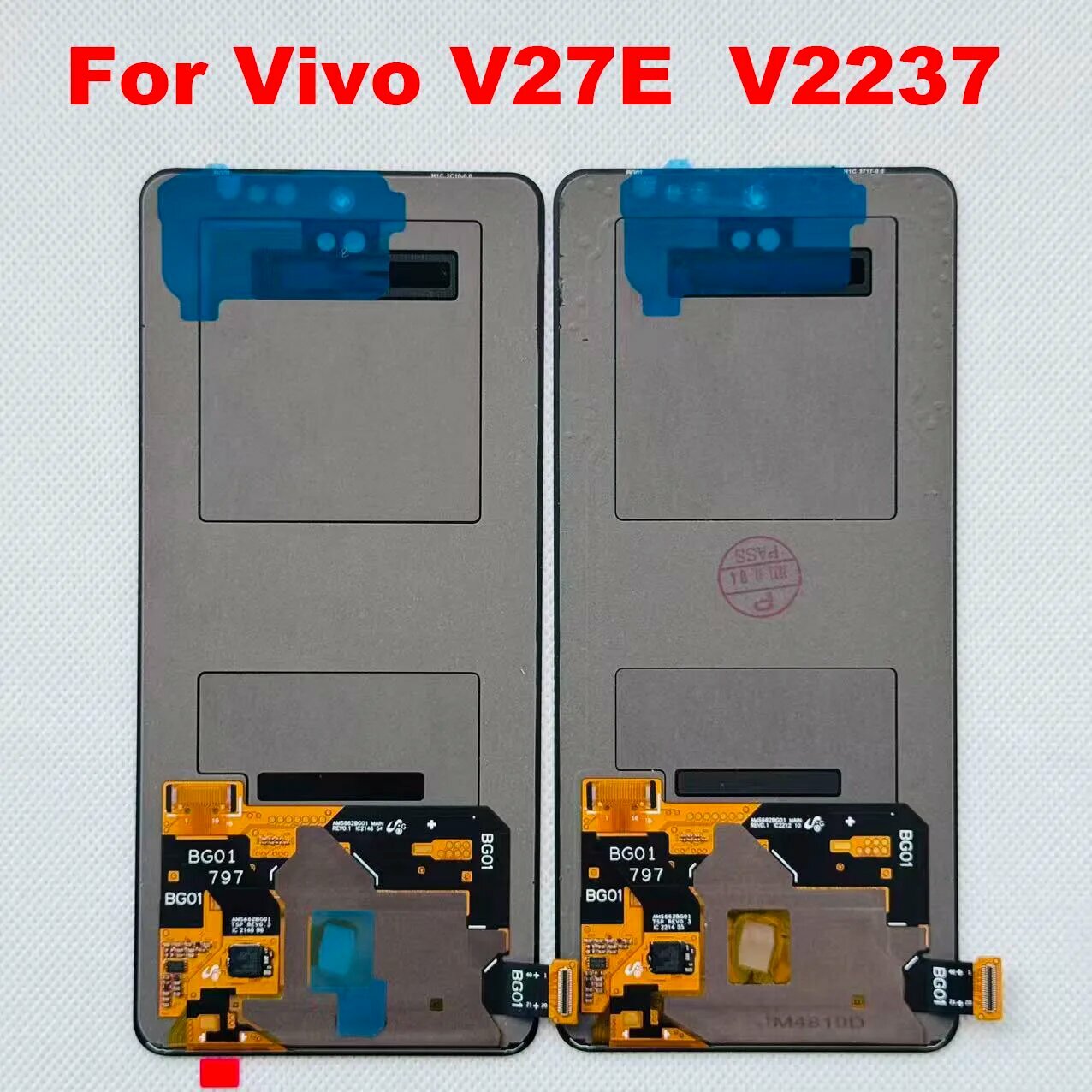 AMOLED дисплей для Vivo V27E/V2237, LCD NO Frame