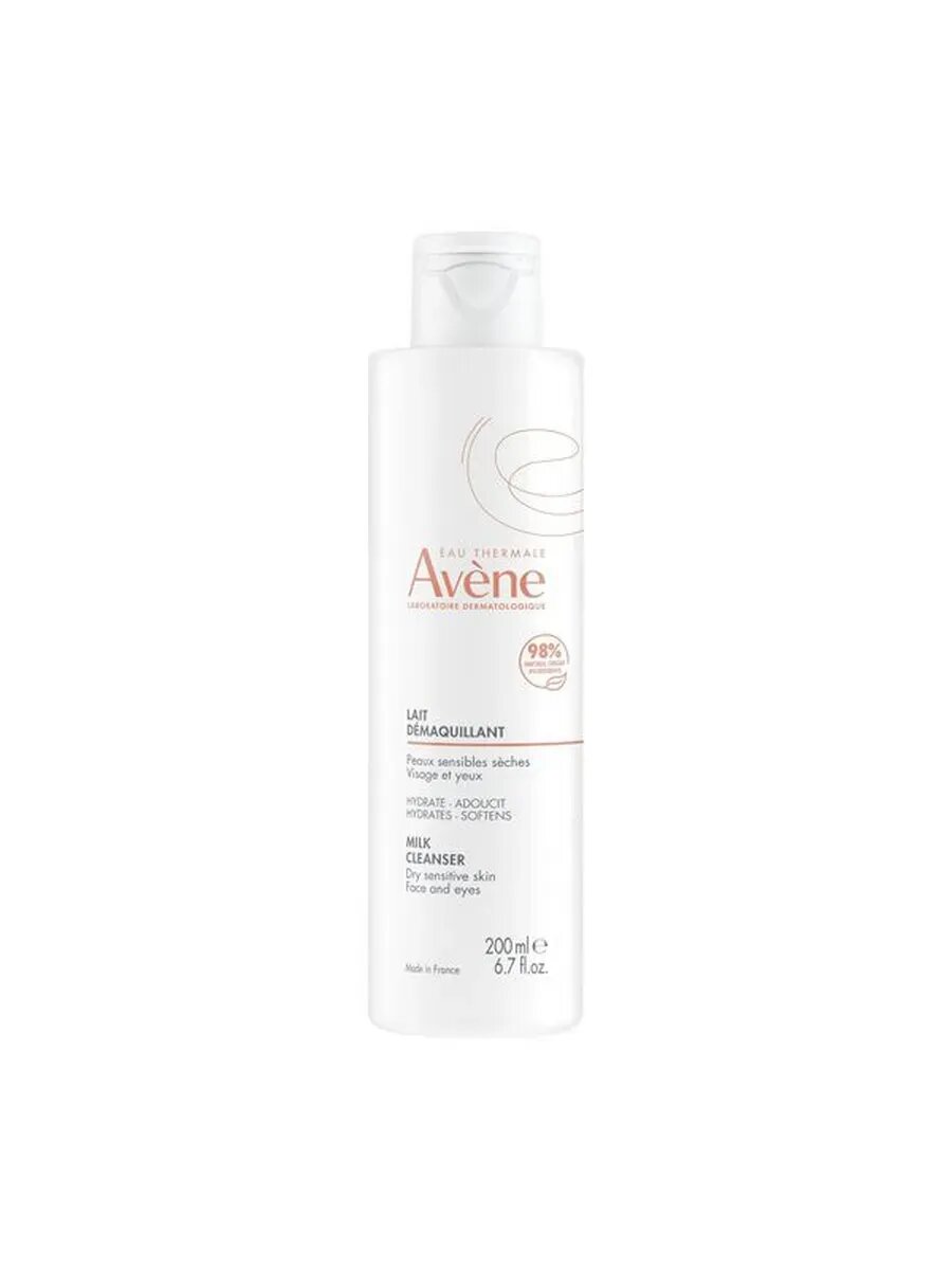 Молочко мягкое очищающее для сухой кожи Avene/Авен 200мл