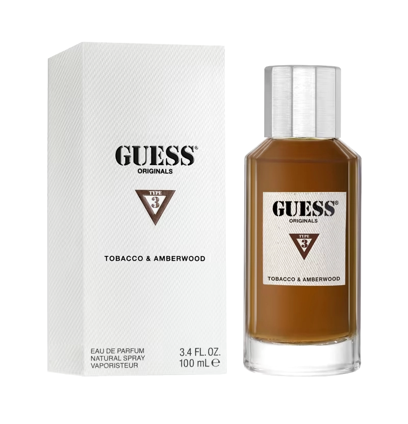 Guess Originals Type 3 Tobacco and Amberwood eau de parfum 100 мл / аромат унисекс