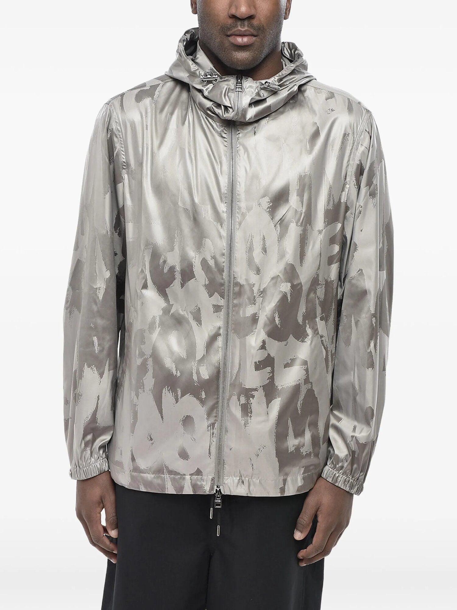 Куртка Logo-print hooded jacket