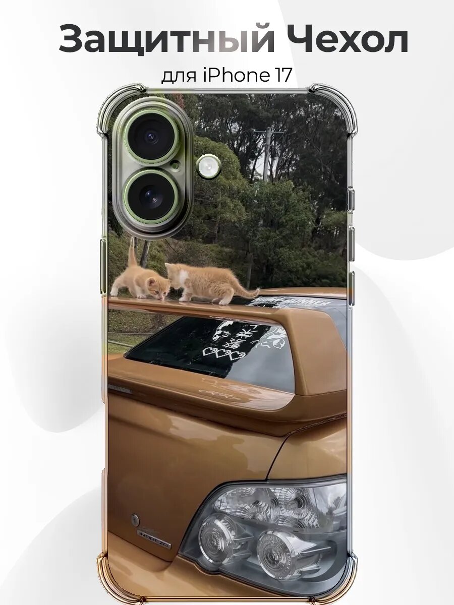 IPhone 17 Subaru Impreza STI с котятами