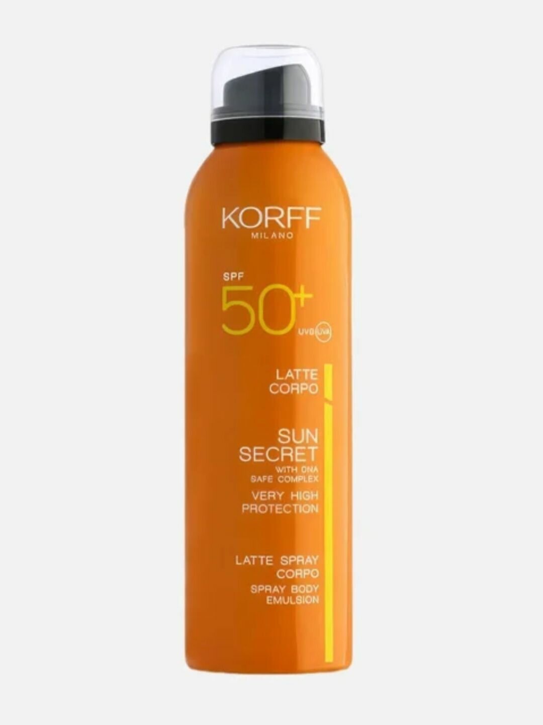 Солнцезащитный спрей для тела spf 50+ KORFF sun secret
