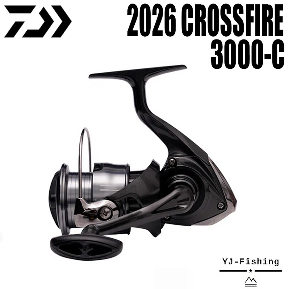 DAIWA 2026 CROSSFIRE LT3000-C мощная катушка для ловли крупной рыбы