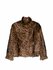 Куртка Salvatore Santoro Leopard-print long-sleeve jacket, размер 44, brown