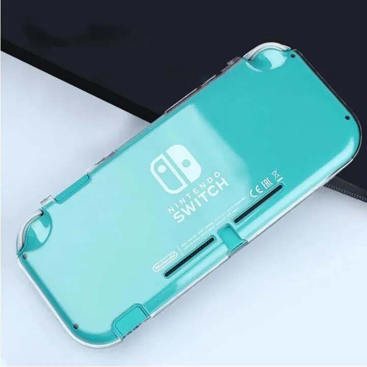 Чехол-накладка MyPads из мягкого силикона прозрачная для игровой приставки Nintendo Switch lite