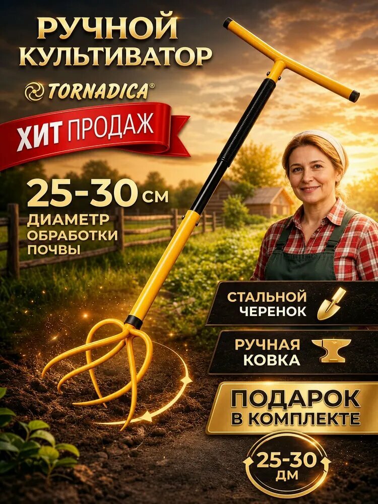 Культиватор ручной