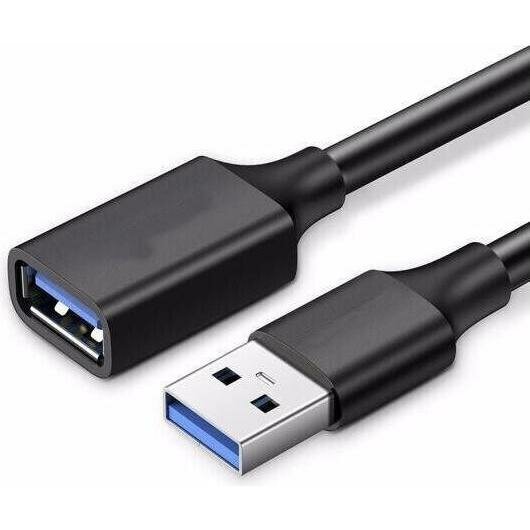 Кабель USB 3.0 AM-AF 5м VCOM TUS708-5M круглый черный