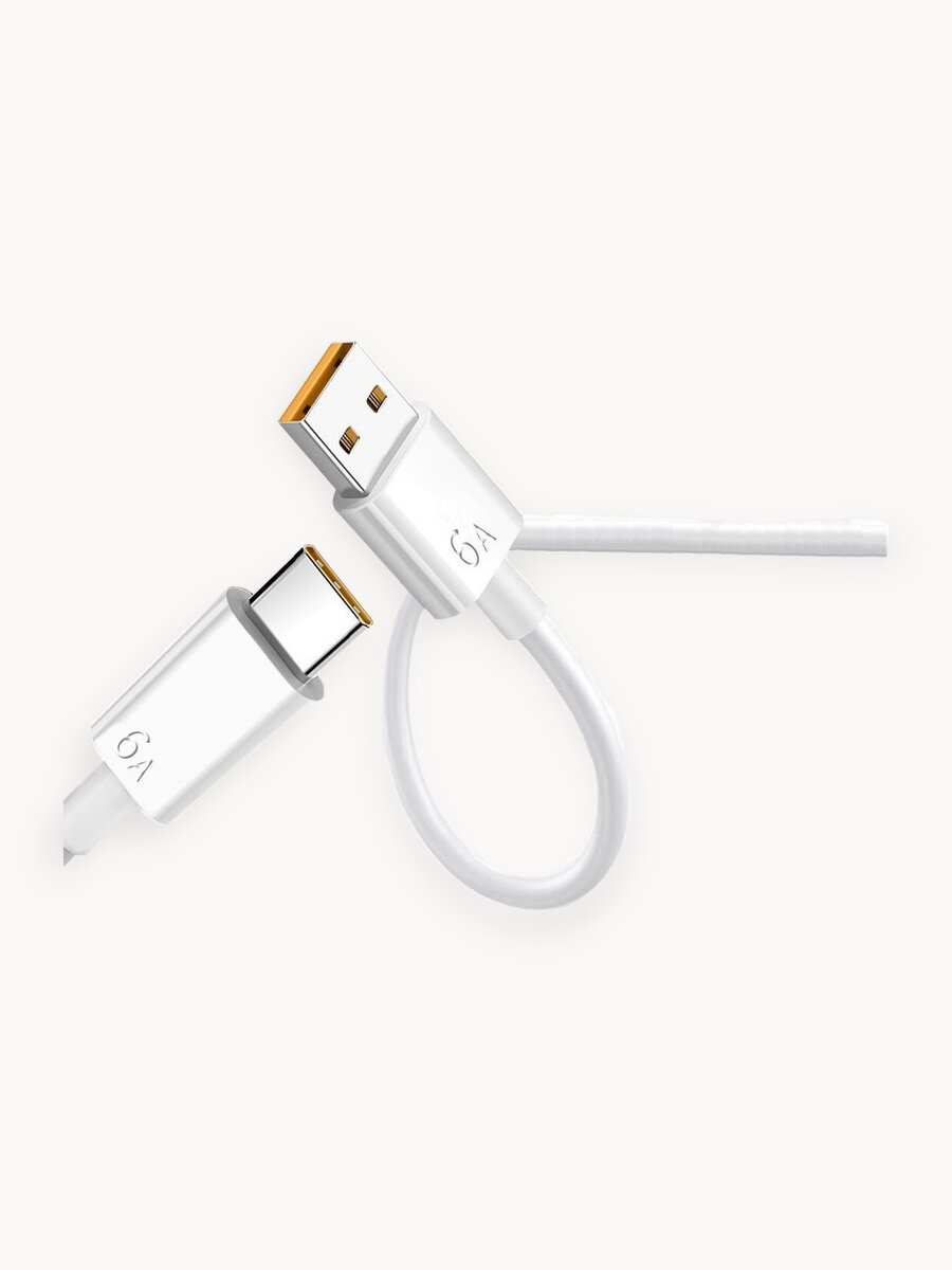 Кабель usb typec для быстрой зарядки USB Type-C 6A зарядка провод usb typec кабель type c провод usb type c
