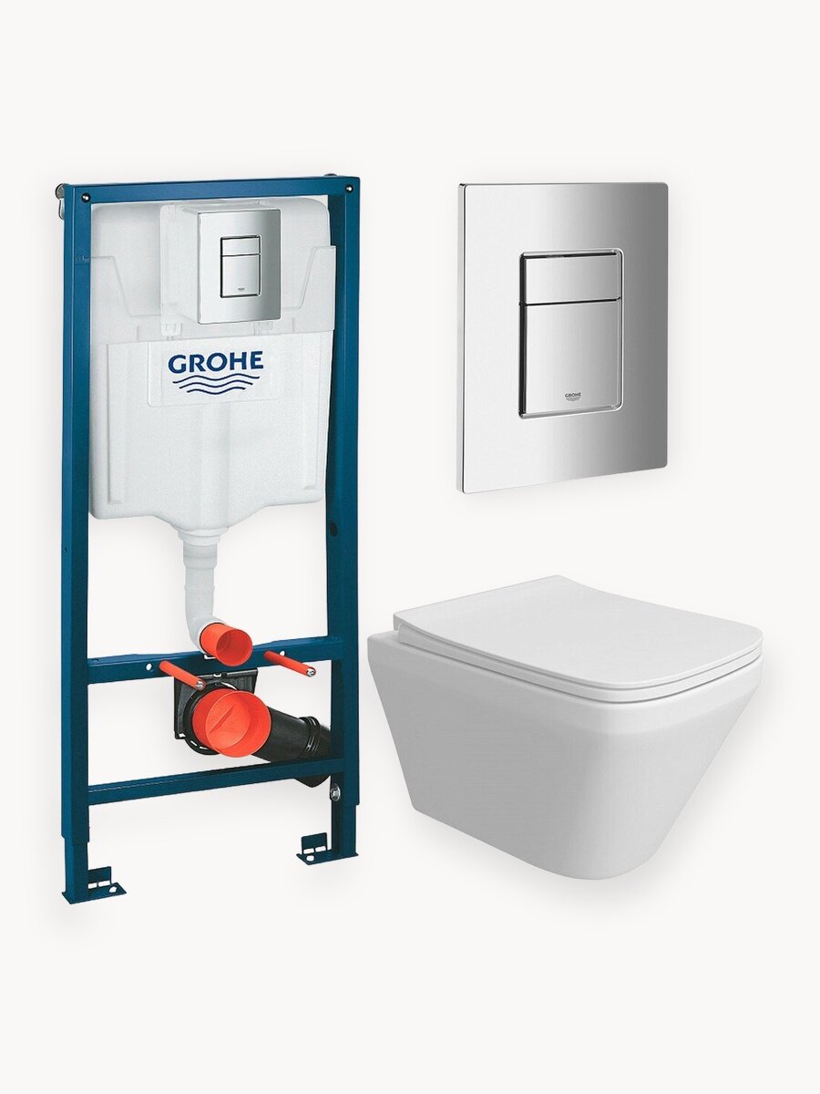 Инсталляция с унитазом Grohe Solido 388110701