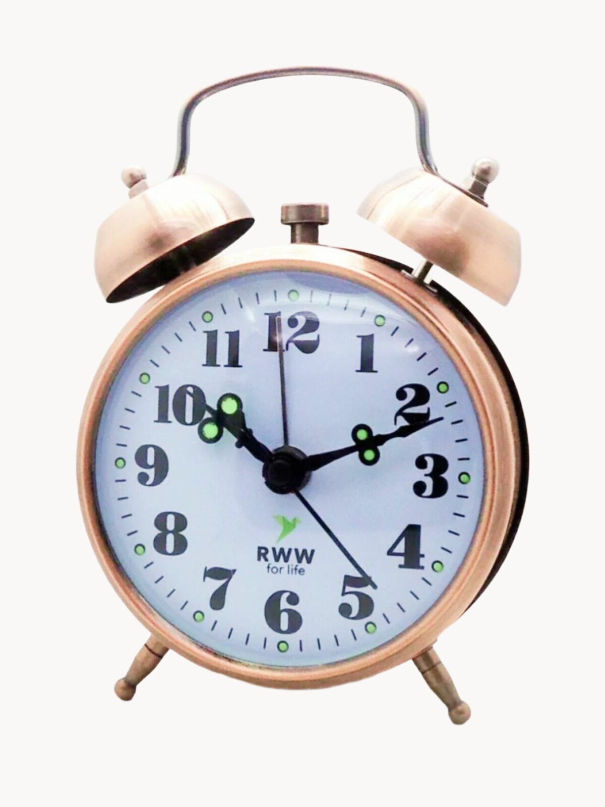 Механический будильник с колоколами RWW for life