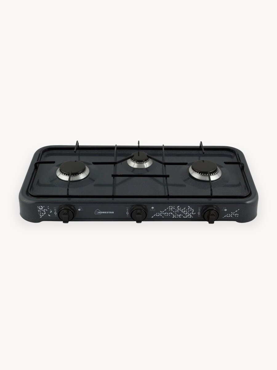 Газовая плита Homestar HS-1203 3-х конфорочная 00 3700, хранения