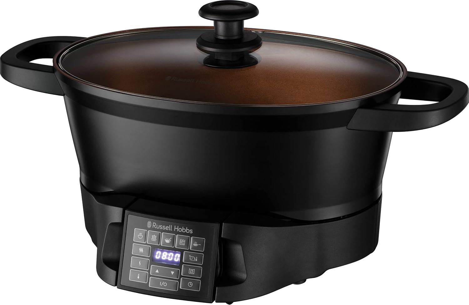 Мультиварка Russell Hobbs, 8 функций, 6,5 л, 1000 Вт, черный , Good To Go 28270-56
