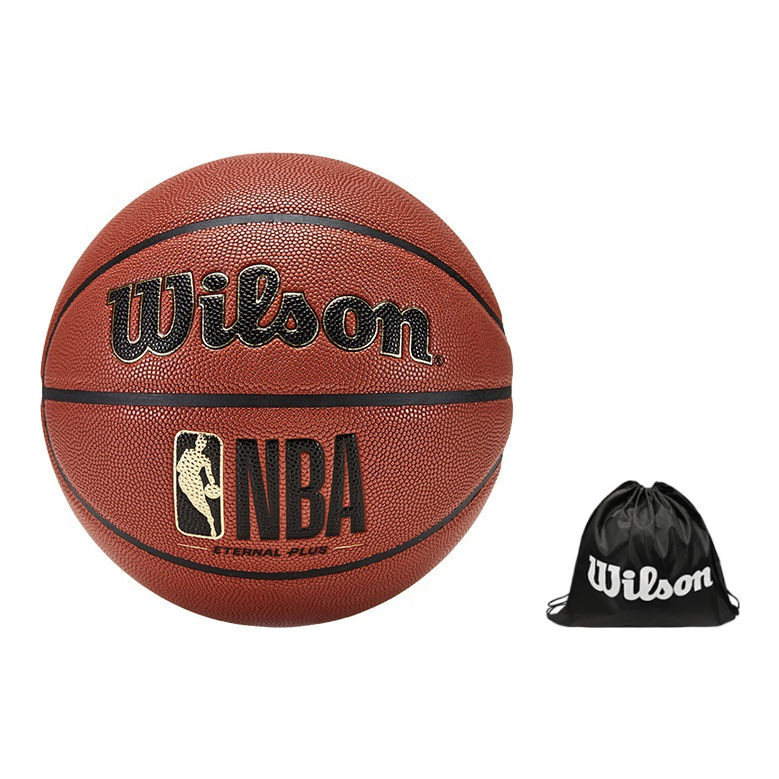 Баскетбольный мяч унисекс Wilson NBA PU тренировочный, красный, размер 7