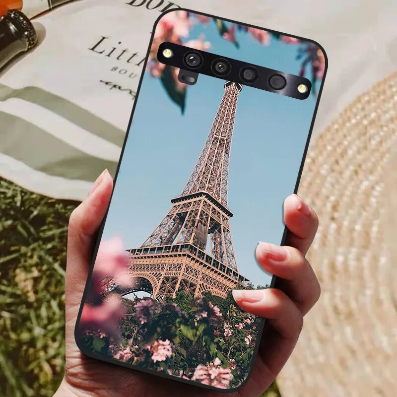 Чехол для TCL 10 Pro, цвет 8, силиконовый
