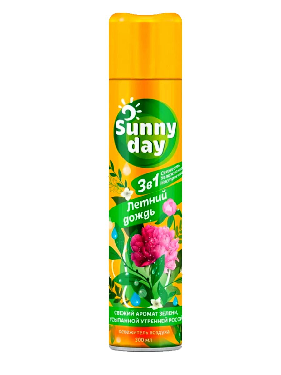 Освежитель воздуха Sunny Day Летний дождь 300 мл.