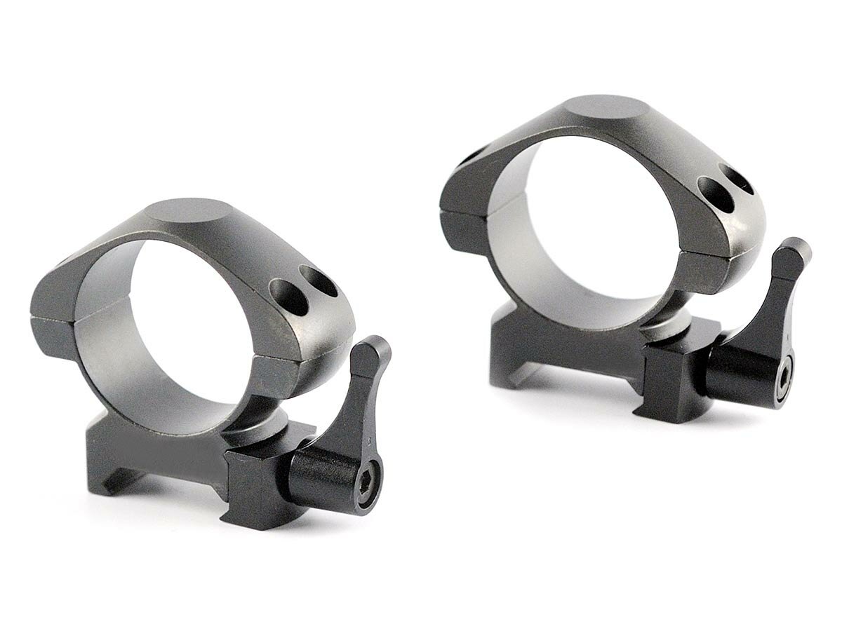 Кольца для прицела оптического Nikko Stirling Diamond QR 30 мм средние, быстросъемные на пикатинни