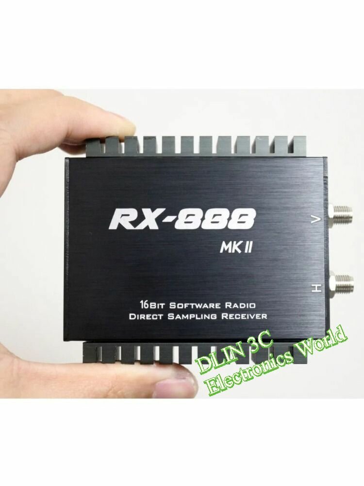 Новый Радиоприемник RX-888 MKII SDR SDR Любительского Радиоприемника LTC2208 16-битный АЦП С Прямой Выборкой R828D RX888 Plus