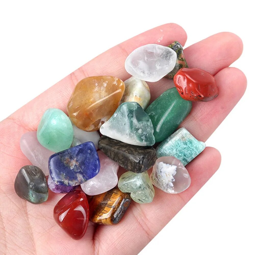 Набор минералов 20 видов натуральных кристаллов и драгоценных камней, материалы для обучения наукам о Земле, образовательные и декоративные