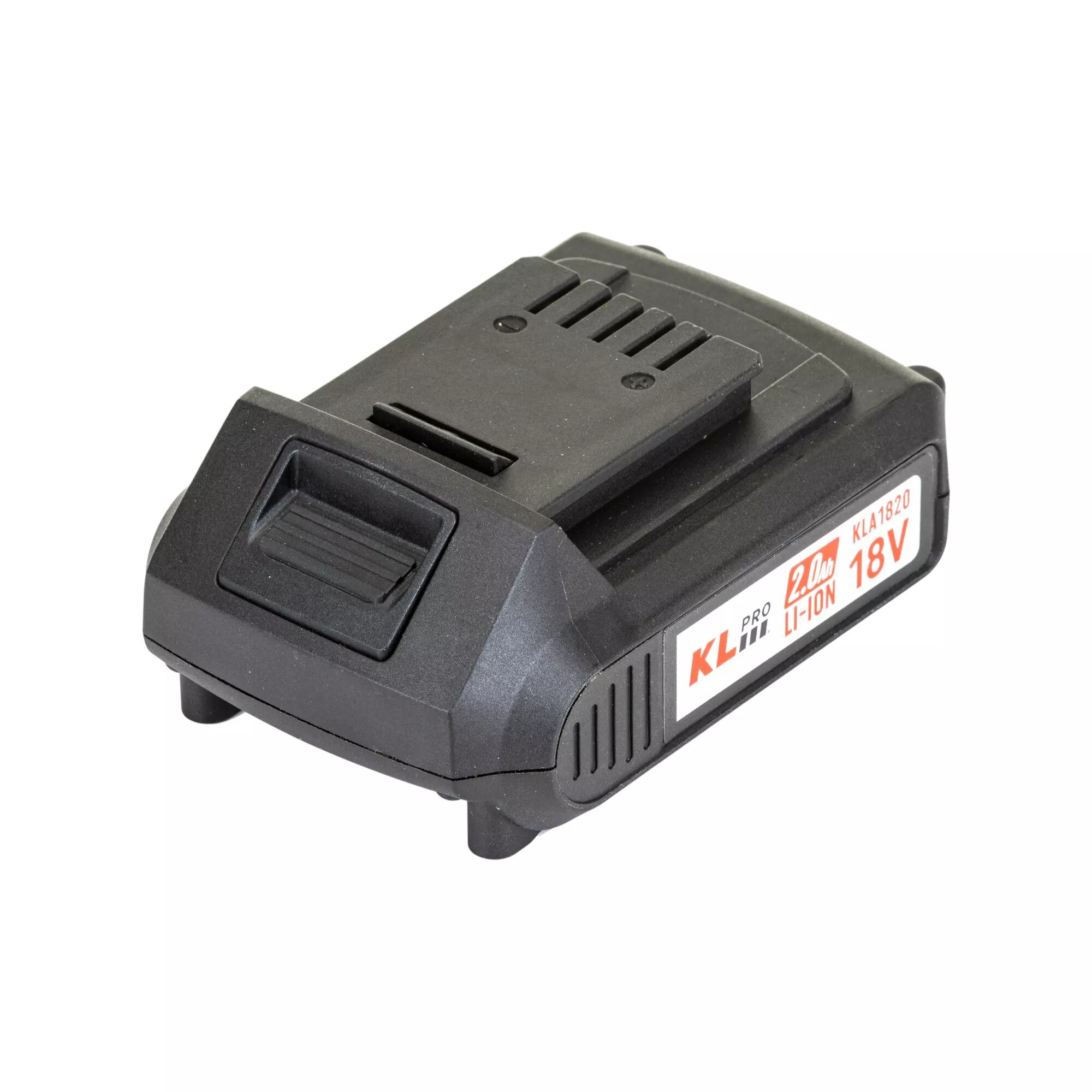 Профессиональный аккумулятор Li-ion 18 В / 2,0 Ач KLPRO KLA1820 (18 В / 2,0 Ач) подходит для любого инструмента 18В KLPRO