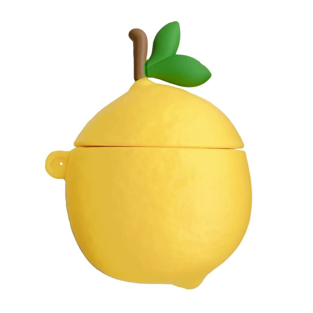 Силиконовый чехол для наушников в форме лимона, 1 - е поколение