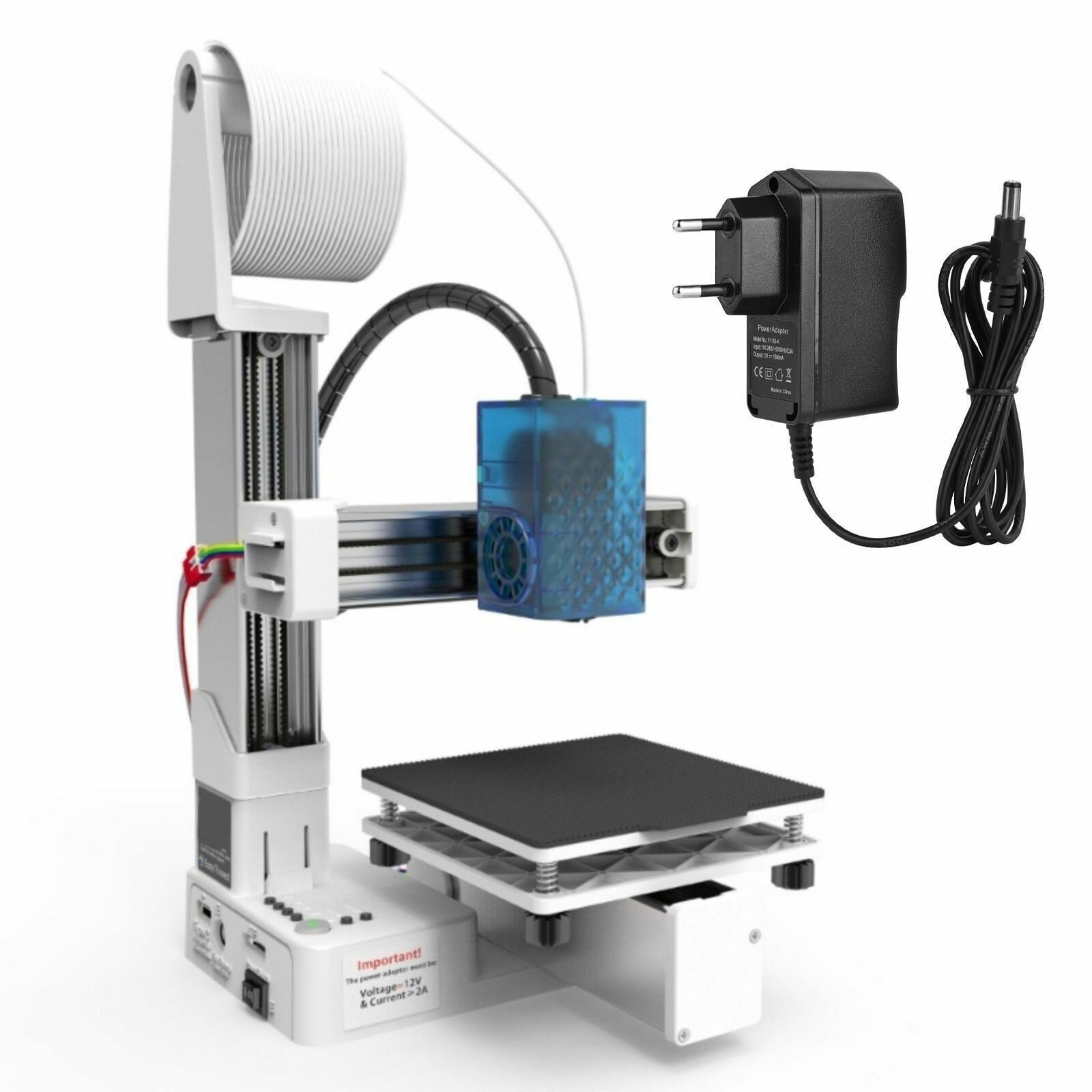 Портативный 3D -принтер с быстрым отоплением отлично подходит для начинающих, Простое Управление, Высокая Точность