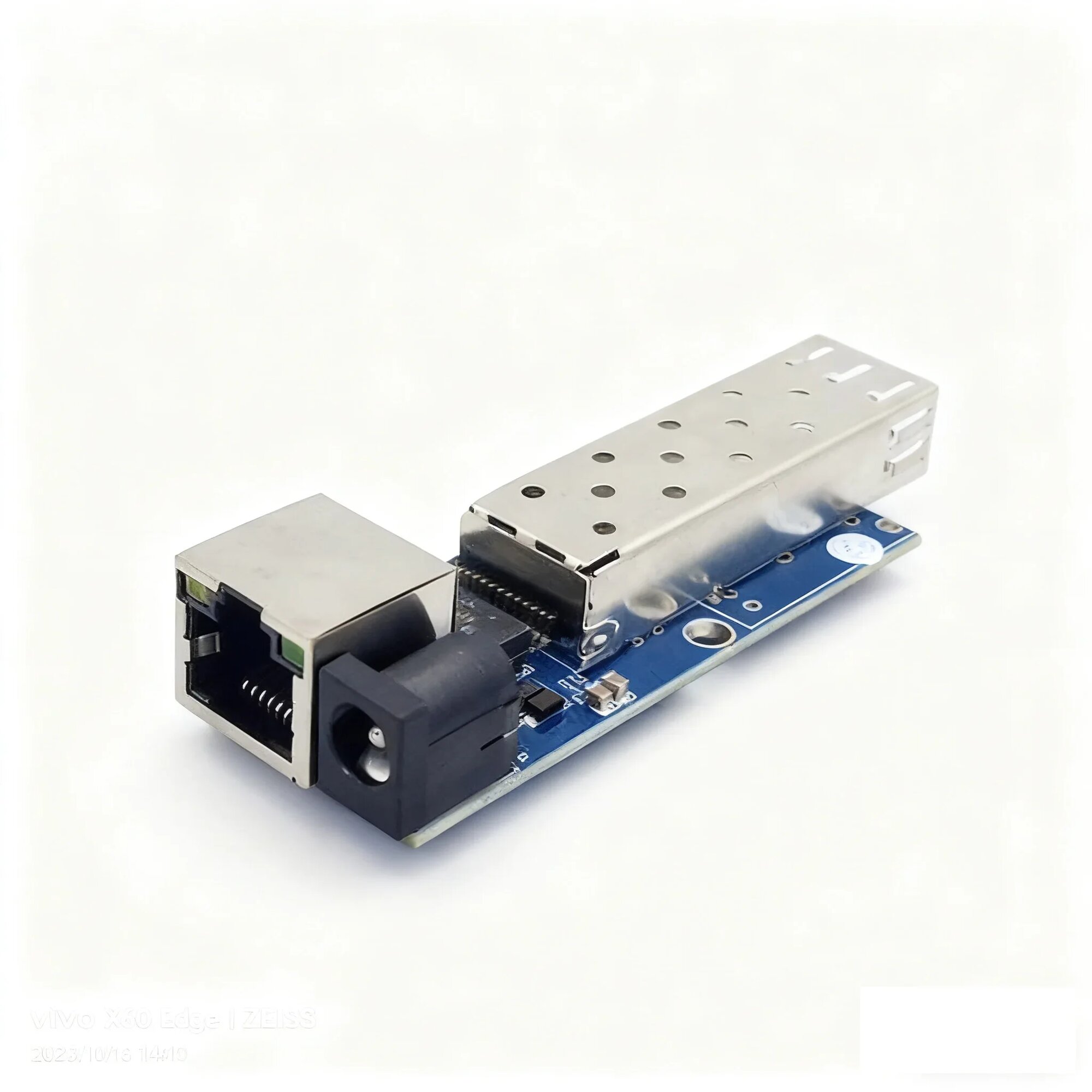 Гигабитный медиаконвертер Mini Reverse POE 1.25G с трансивером SFP, вход RPOE 5В-24В, 1 слот SFP, 1 порт RJ45 Ethernet, оптоволоконный коммутатор SFP