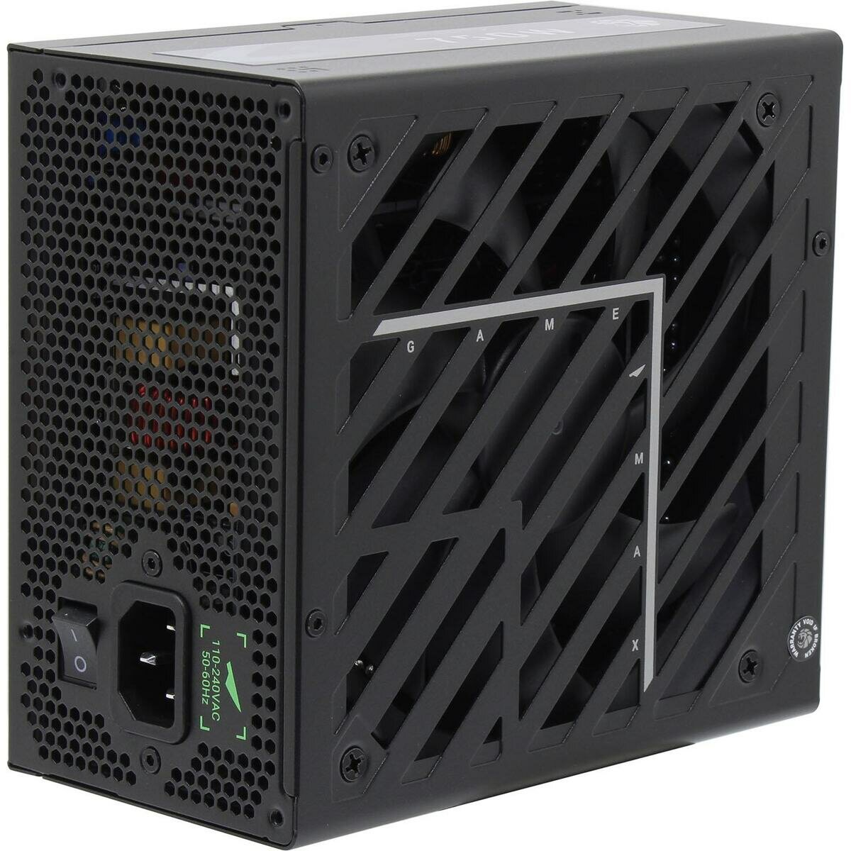 Блок питания GameMax GZ 750G <2121-0750B0030> 750W ATX (24+4x4+16+4x6/8пин) Cable Management
