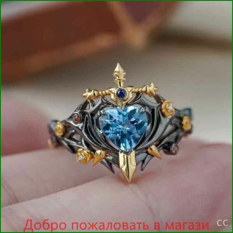 Кольцо, искусственный камень