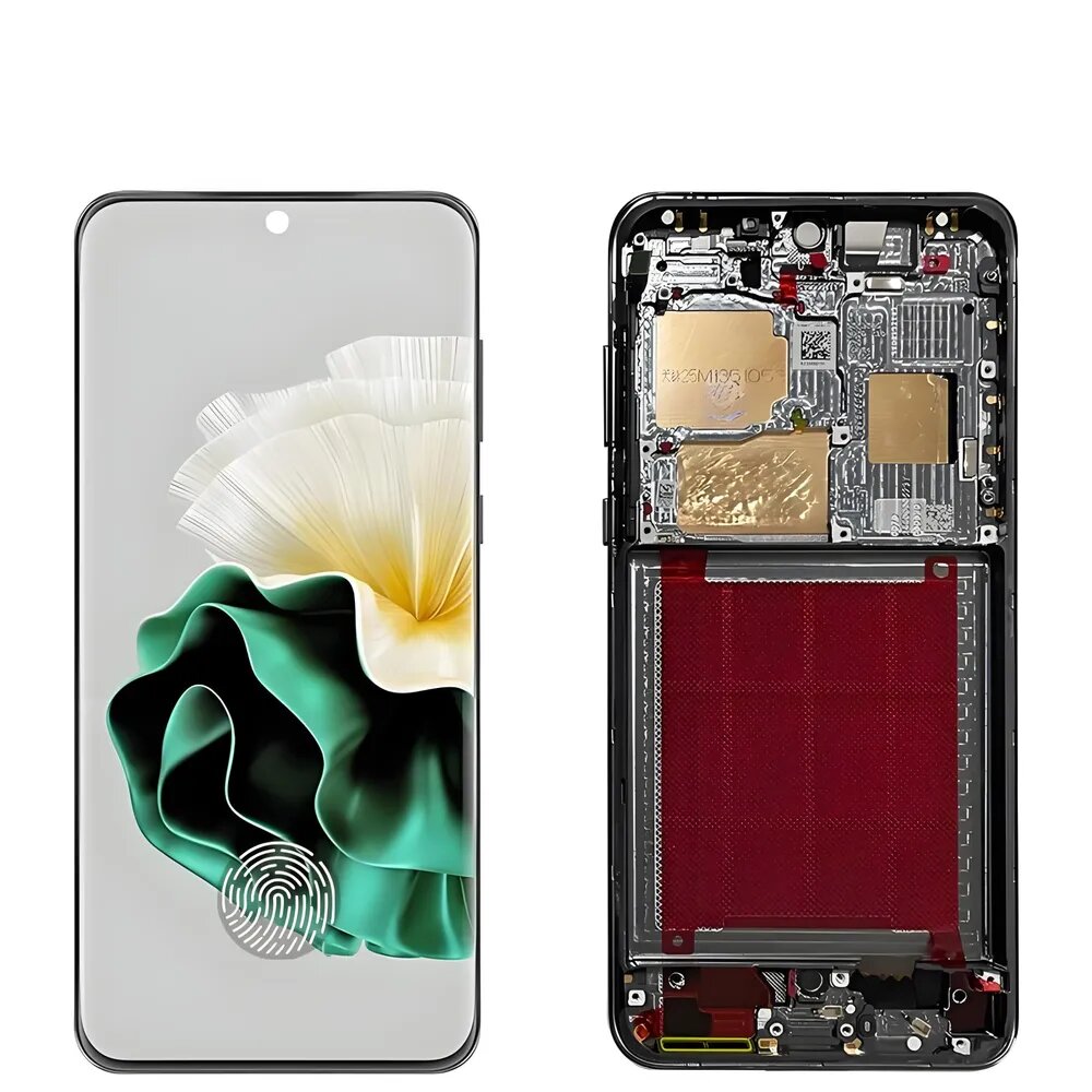 (AMOLED) Дисплей(экран) для Huawei P60 / P60 Pro (хуавей п60 / п60 про) в сборе с тачскрином рамкой (Оригинал) , LNA-LX9/MNA-LX9