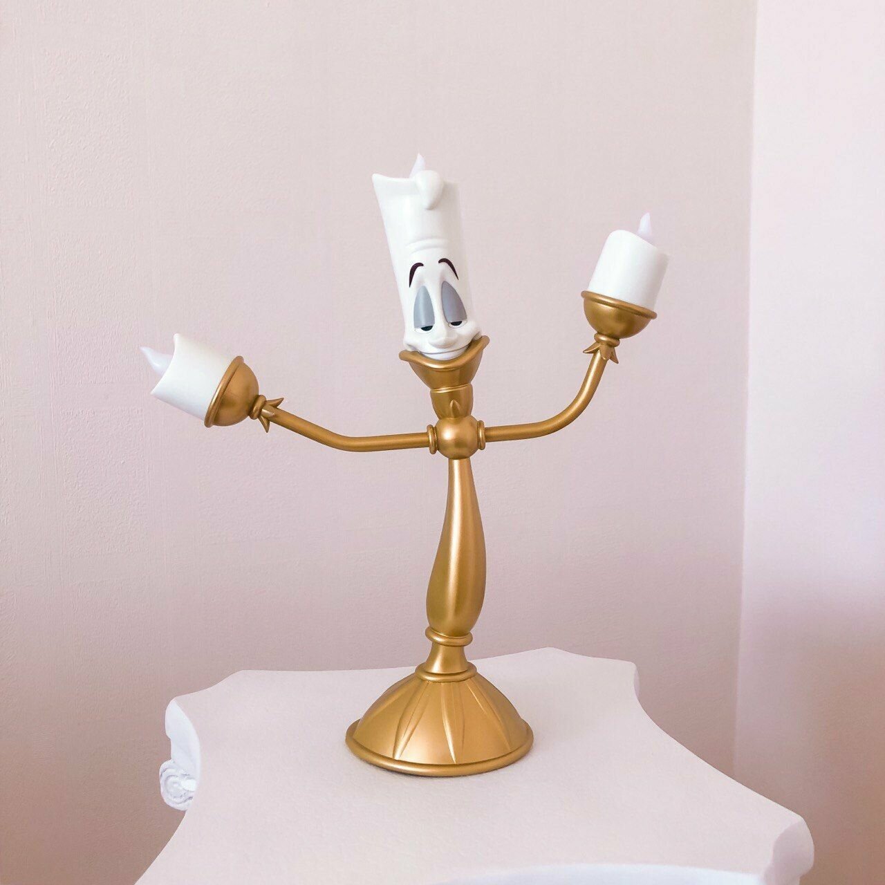 Подсвечник светильник Люмьер к посуде из 'Красавица и Чудовище' свеча лампа