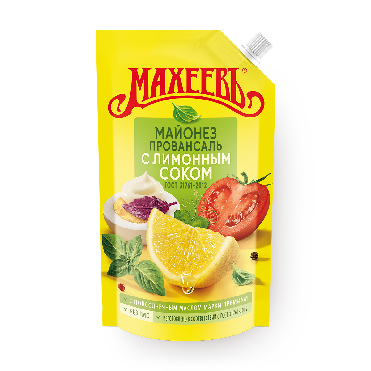 Майонез Махеевъ Провансаль, с лимонным соком, 67% жирности, 400 мл