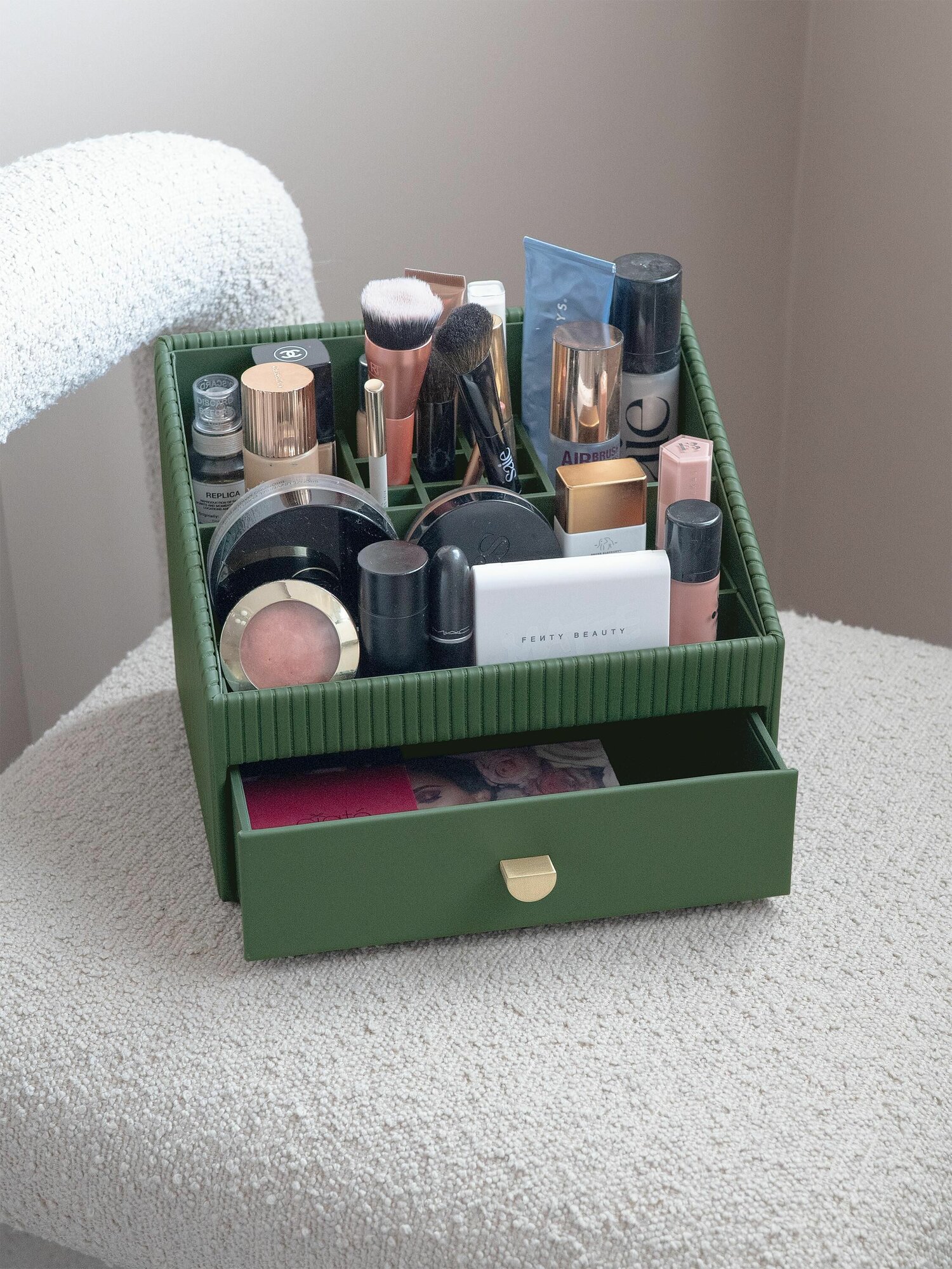 Stackers Органайзер для косметики Makeup Organiser Medium (Classic) - Emerald