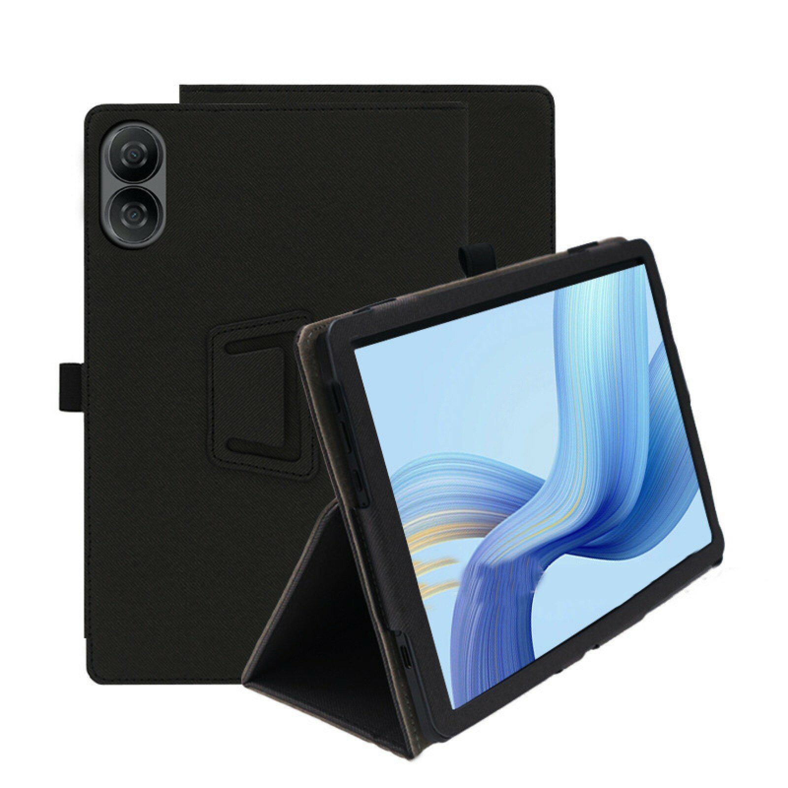 Чехол-книжка MyPads Sotto i jeans из водоотталкивающей ткани для Blackview Oscal Pad 80 WiFi