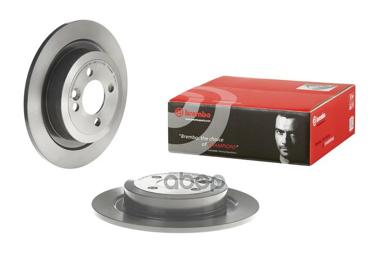 ( 08. C307.11 ) Тормозной диск MINI MINI (R56) Cooper S, ONE Rear Brembo арт. 08C30711