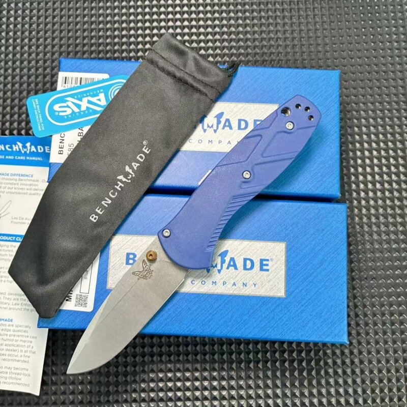Benchmade585 Практичный портативный складной нож многоцелевого назначения, отличное снаряжение для кемпинга и походов, удобно носить с собой как средство самообороны