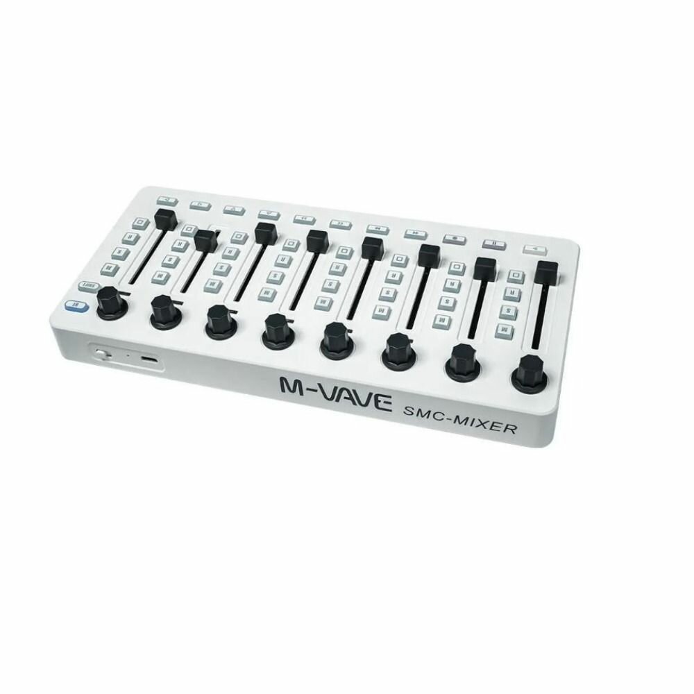 M-VAVE SMC-Mixer Беспроводной MIDI-контроллер Микшерная консоль 8 Encode