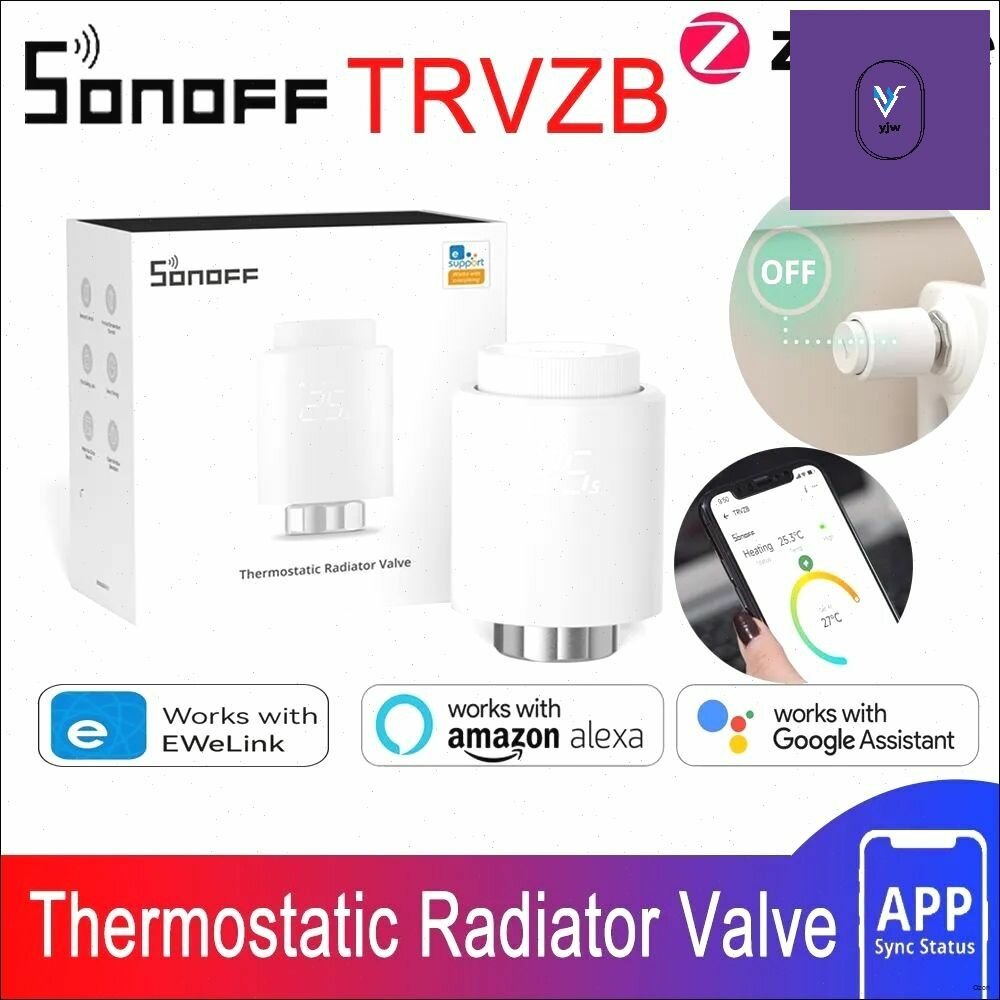 SONOFF TRVZB Умный Термостат радиаторный Zigbee