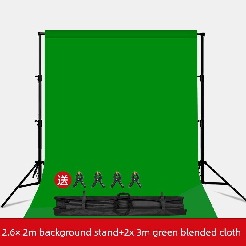 2.88* 3m Фотостойка для фона 2.6x2м, телескопическая портативная мобильная стойка для фотостудии, реквизит для