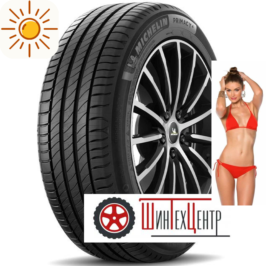 Шины летние Michelin 235/55 R19 Primacy 4 105W для легковых авто