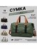 Сумка , 8 шт., 20 л, черный/зеленый